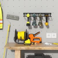 China Wall Storage Power Tool Organizer And Heavy Duty Rack For Garage Pegboard Workshop for sale