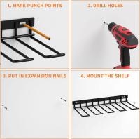 China Wall Storage Power Tool Organizer And Heavy Duty Rack For Garage Pegboard Workshop for sale