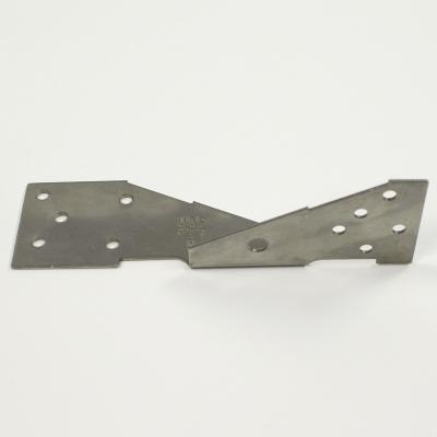 China Standard Yellow Bending Structural Lumber Connector Mount Brackets Steel Wood Frame Joist Strap for sale
