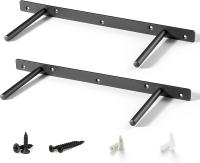 China Wall Mounted T-shaped Bracket for Heavy Duty Floating Shelf Support 0.5kg Save Space for sale