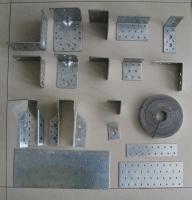China White Zinc Plating Stamped Joist Wooden Building Connector Furniture Triple Connectors for sale