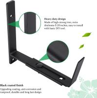 China Standard Adjustable Planter Box Bracket 6 to 12 Inches for Window Boxes and Planters for sale