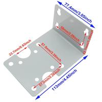 China Stainless Steel Water Filter Housing Bracket for Standard Water Purifier RO Machine for sale