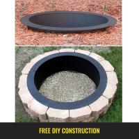China Fire Pit Insert for DIY Campfire Ring Heavy Duty Solid Steel Construction for Outdoor for sale