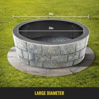 China Fire Pit Insert for DIY Campfire Ring Heavy Duty Solid Steel Construction for Outdoor for sale