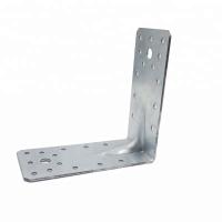 China Wood Joint Connector Galvanized Steel Frame Corner Bracket Machining Process Coppery for sale