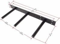 China Stainless Steel Hidden Metal Floating Wall Mounted Shelf Brackets for Durability for sale