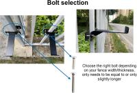 China Outdoor Hanging Brackets for 6 Inch Planter Boxes Heavy Duty Iron Black Mounting Bracket for sale