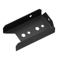 China ISO9001 Rohs CE 16949 Black Deck Rail Bracket Connectors for Pergola Wood Post Base for sale