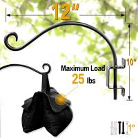 China Upgrade Your Garden with Surealong Heavy Duty Outdoor Plant Hangers Hardware Included for sale