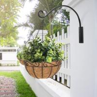 China Surealong macrame hanging plant bracket for plant hangers powder coating for support for sale