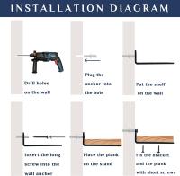 China 15-25 Work Days Lead Time Invisible Brackets for Shelves Support Heavy Duty Cast Iron for sale