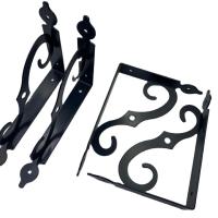 China Outdoor and Indoor Metal Wall Mount Hanging Plant Bracket for Decorative Arrangements for sale