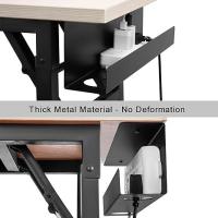 China Living Room Office Under Desk Storage Organizer with Clamp Cable Organizer Table Desk for sale