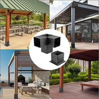 China Powder Coated Woodworks Pergola Bracket Hardware Kits for Gazebos and Patio Pergolas for sale