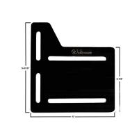 China Color Zinc Plated Heavy Duty Adjustable Bed Modification Plate Brackets for Headboard for sale