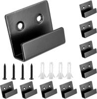 China 40x35mm Stainless Steel U-shaped Tile Bracket Wall Hook for Wall Display Black Silver for sale