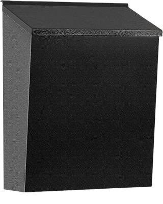 China Black Wall Mount Mailbox Sleek Design and Durable Construction for Outdoor Spaces for sale