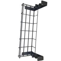 China 3mm Thickness Carbon Steel Adjustable Under Desk Cord Wire Management Tray No Drill Cable Basket for sale