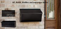 China Galvanized Steel Wall Mount Mailbox for All Weather and Rust Resistant Postal Delivery for sale