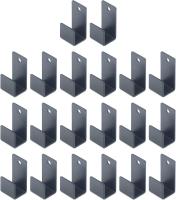 China Powder Coated Tile Hanger Stainless Steel Fastener Bracket Hooks for Wall Display for sale