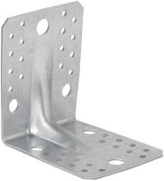China Standard 90 x 90 x 65 Angle Rib Construction Metal Bracket Heavy Duty Beading Connector for sale