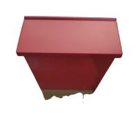 China 0.8mm Thickness Wall Mounted Mailbox for Post Rust Resistant Large Capacity for sale