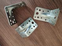 China Black 70mm 90mm Galvanised Corner Brace for Timber Decking Timber Angle Brackets for sale