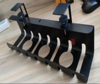 China Under Desk No Drill Metal Wire Management Box Desk Cord Organizers Wire Management Box for sale