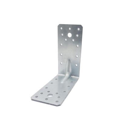 China Structure Galvanized L Corner Bracket for Wood Connector Angle Joist Hanger Parts for sale