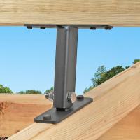 China Versatile Heavy Duty Brackets Dacromet Electrophoretic Coating for Gazebo Construction for sale