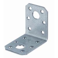 China Single-side Bracket Construction Connectors with Custom Size Reinforced Angle Bracket for sale