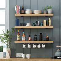 China Industrial L Shelf Bracket Heavy Duty 1/5 Inch Thick in Black with Custom Polishing for sale