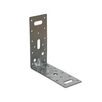 China Custom Size Reinforced Stamping Chrome 90 Degree Iron Angle Brace for B2B for sale