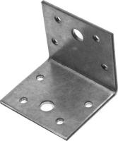 China Custom Size Reinforced Stamping Chrome 90 Degree Iron Angle Brace for B2B for sale