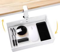 China Streamline Your Workspace with Wall Mounted Rotating Under Desk Drawer and Cup Holder for sale