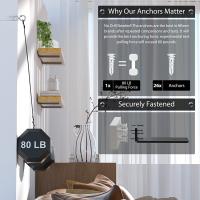 China Wall Shelves Storage Solution 6 Inch Decorative Shelf Bracket in Industrial Style for sale