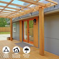 China Nonstandard Pergola Roof Riser Beam Brackets Kit for Adjustable Saddle Roof Brackets for sale