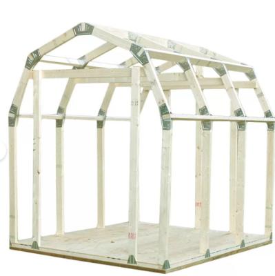 China DIY Framing Kit Steel Angles Connector Brackets for Peak Roof Storage Shed Garage Barn for sale