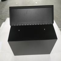 China Outdoor Wall Mounted Steel Mailbox with Rust Resistant Parcel Drop and Custom Design for sale