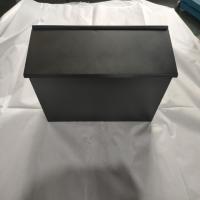 China Outdoor Wall Mounted Steel Mailbox with Rust Resistant Parcel Drop and Custom Design for sale