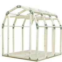 China Easy Shed Kit with Truss Design Standard 7 x 8 Foot Peak Roof Storage Shed Bracket for sale