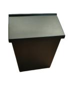 China Secure Key Lock Wall Mount Metal Mailboxes with Powder Coating Coated Protection for sale