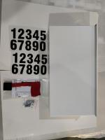 China Stylish Wall Mounted Steel Mailbox Letter box for Home and Commercial for sale
