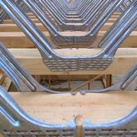 China 1.2mm Thickness Precision Truss Lumber Floor Roof Trusses for Decking and Joist Needs for sale