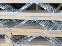 China 1.2mm Thickness Precision Truss Lumber Floor Roof Trusses for Decking and Joist Needs for sale