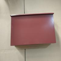 China Wall Mounted Mailbox Outdoor Post Box Galvanized Steel Lockable Weatherproof for sale