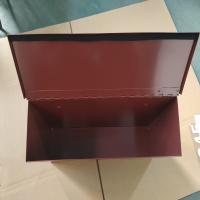 China Wall Mounted Mailbox Outdoor Post Box Galvanized Steel Lockable Weatherproof for sale