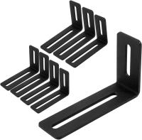 China Adjustable Metal Steel Joint Right Angle Brackets for Furniture Fixing 3mm Thickness for sale