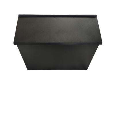 China Mailboxes Townhouse Vertical Galvanized Steel Outdoor Wall Mount Post Box with 0.8mm Thickness for sale